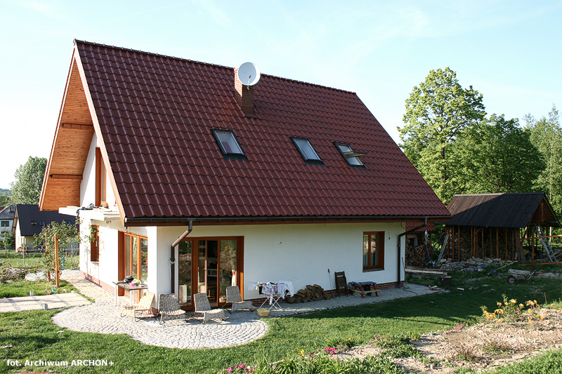 Projekt domu Dom w prymulkach ver.2 Realizacje - ARCHON+