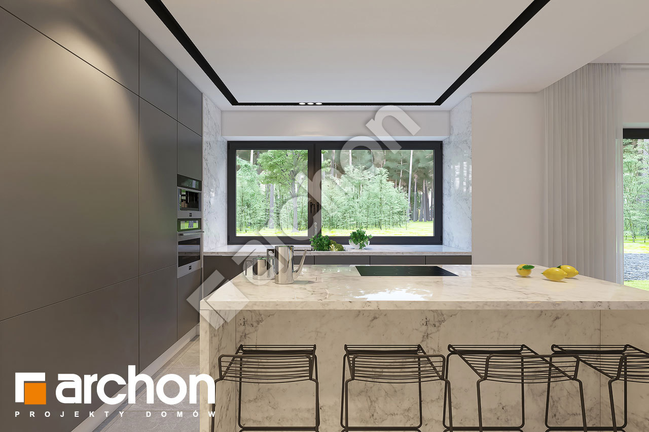 Projekt domu Dom w galach 6 Dane projektu - ARCHON+