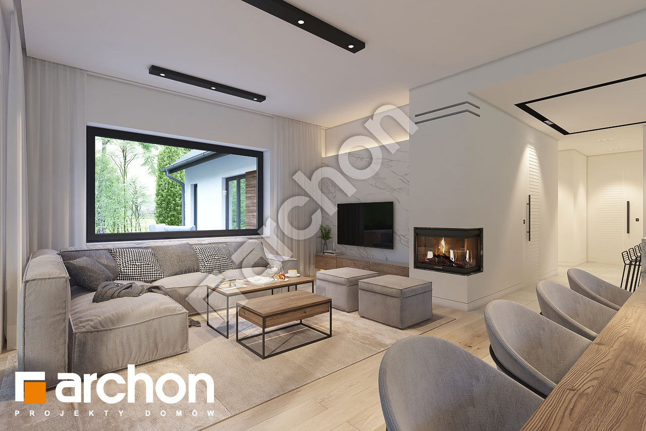 Projekt domu Dom w galach 6 Dane projektu - ARCHON+