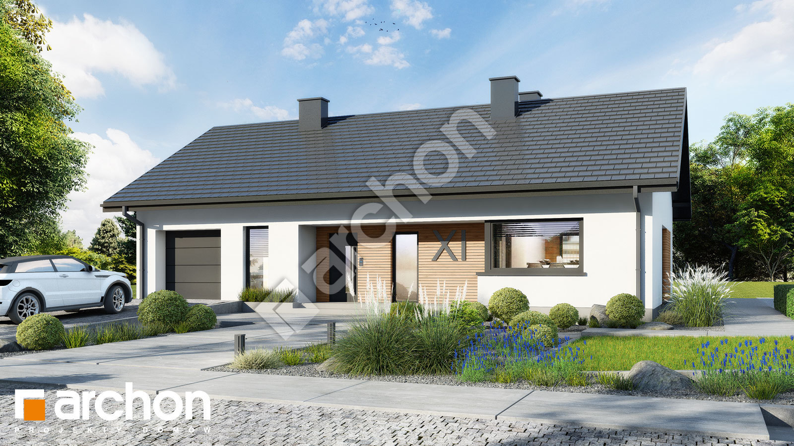 Projekt domu Dom pod hebanowcem 3 (G) Dodatki - ARCHON+