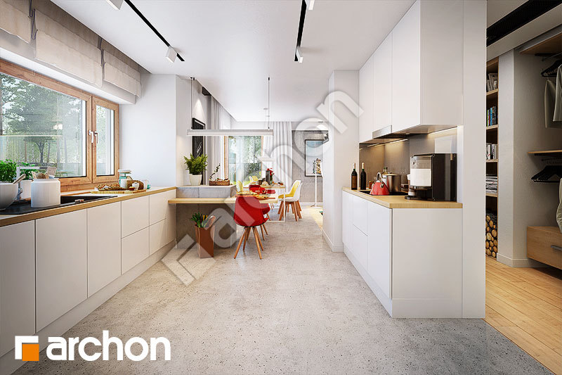 Projekt domu Dom w galach - ARCHON+