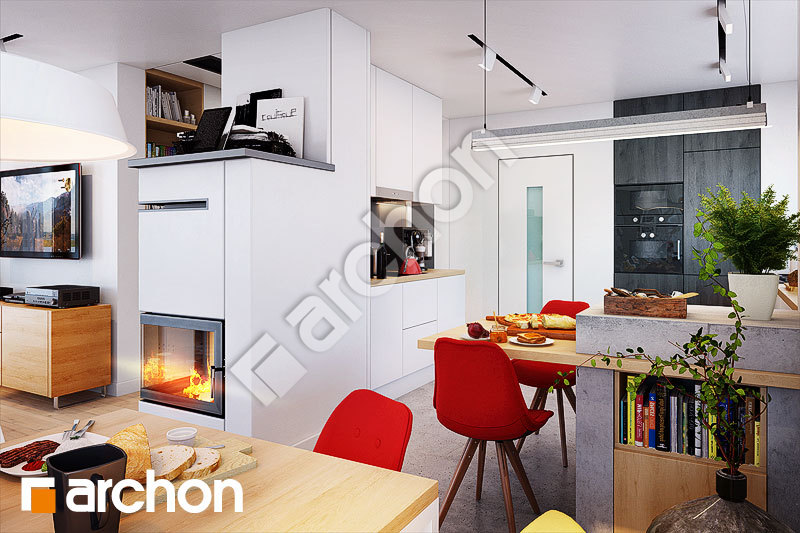 Projekt domu Dom w galach - ARCHON+