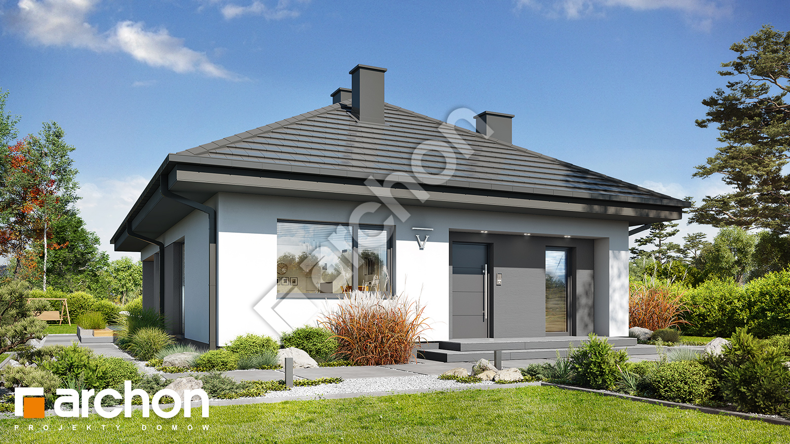 Projekt domu Dom w przegorzanach Koszty budowy - ARCHON+