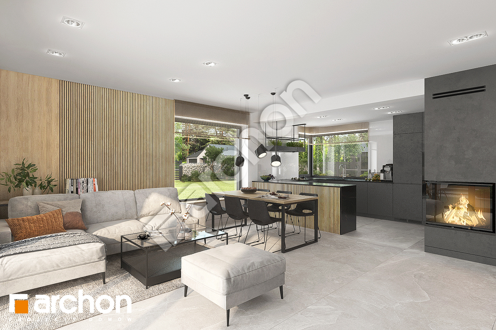 Projekt domu Dom w jabłonkach 4 ver.2 Realizacje - ARCHON+