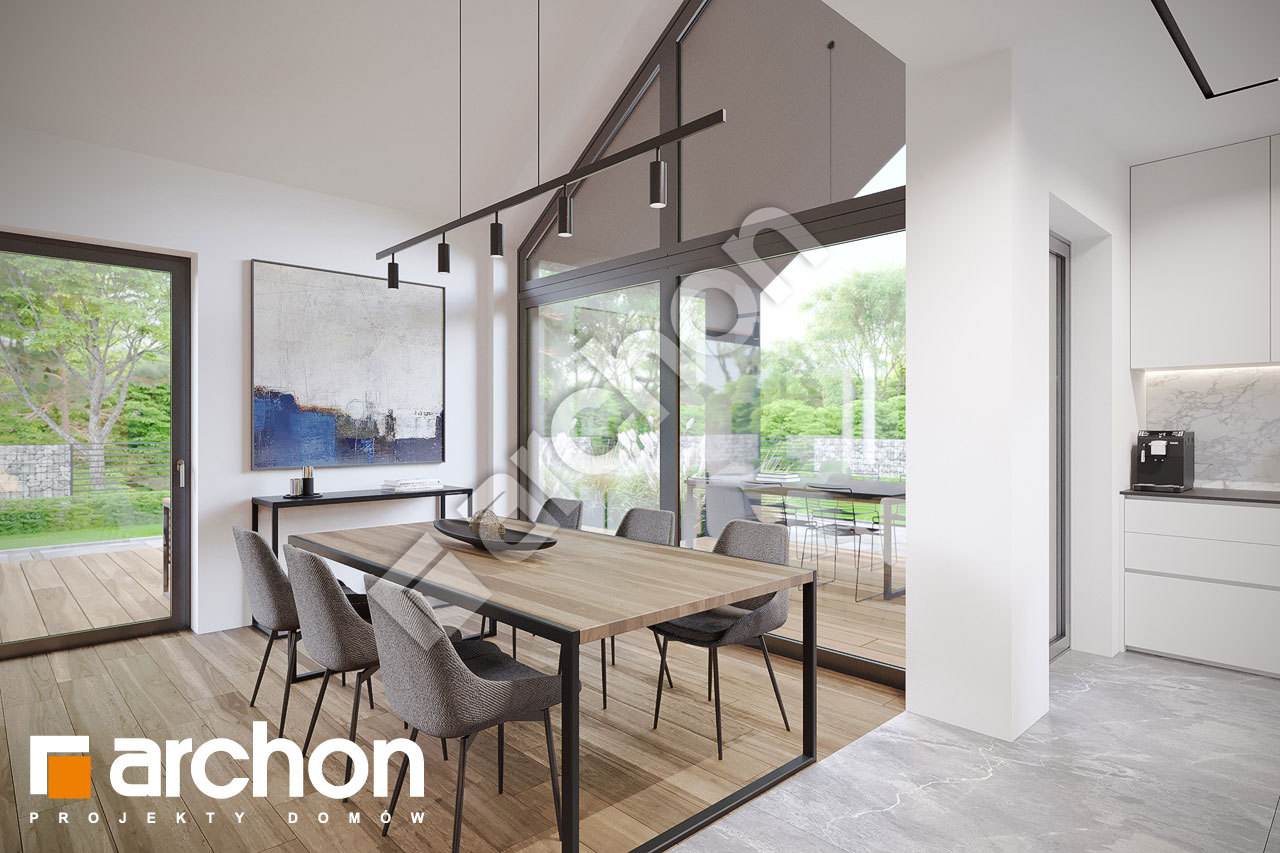 Projekt domu Dom w kosaćcach 9 (N) - ARCHON+