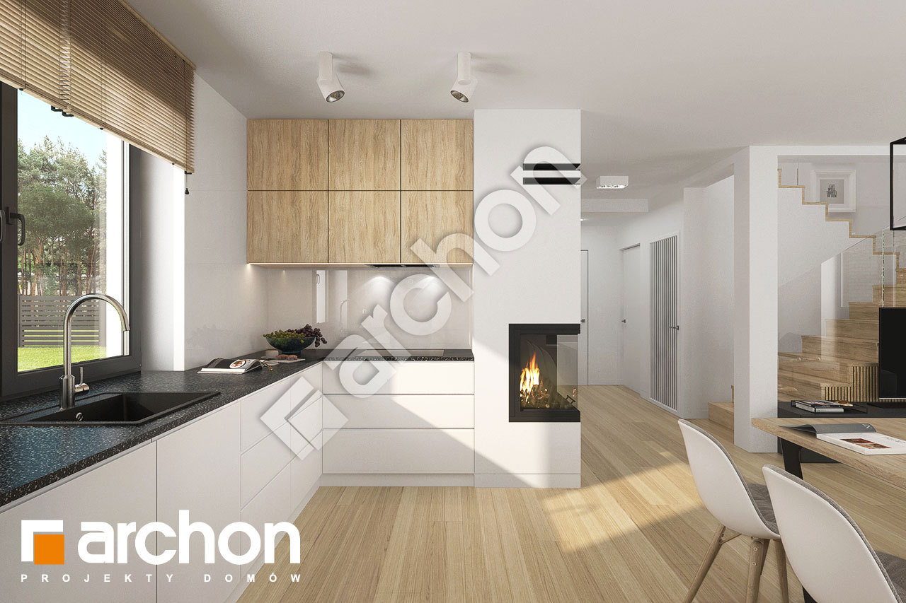 Projekt domu Dom w zielistkach 5 (E) OZE - ARCHON+