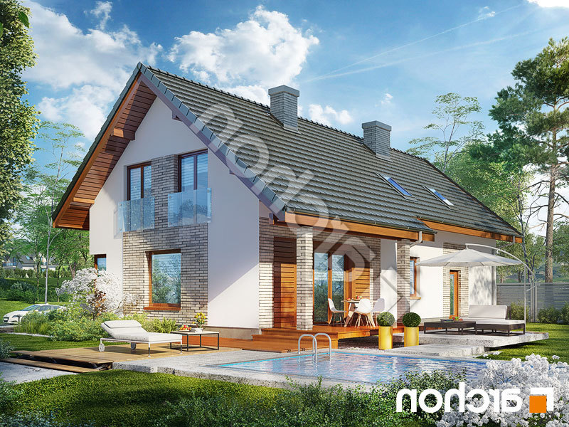 Projekt domu Dom w złoci 4 (G2T) Koszty budowy - ARCHON+