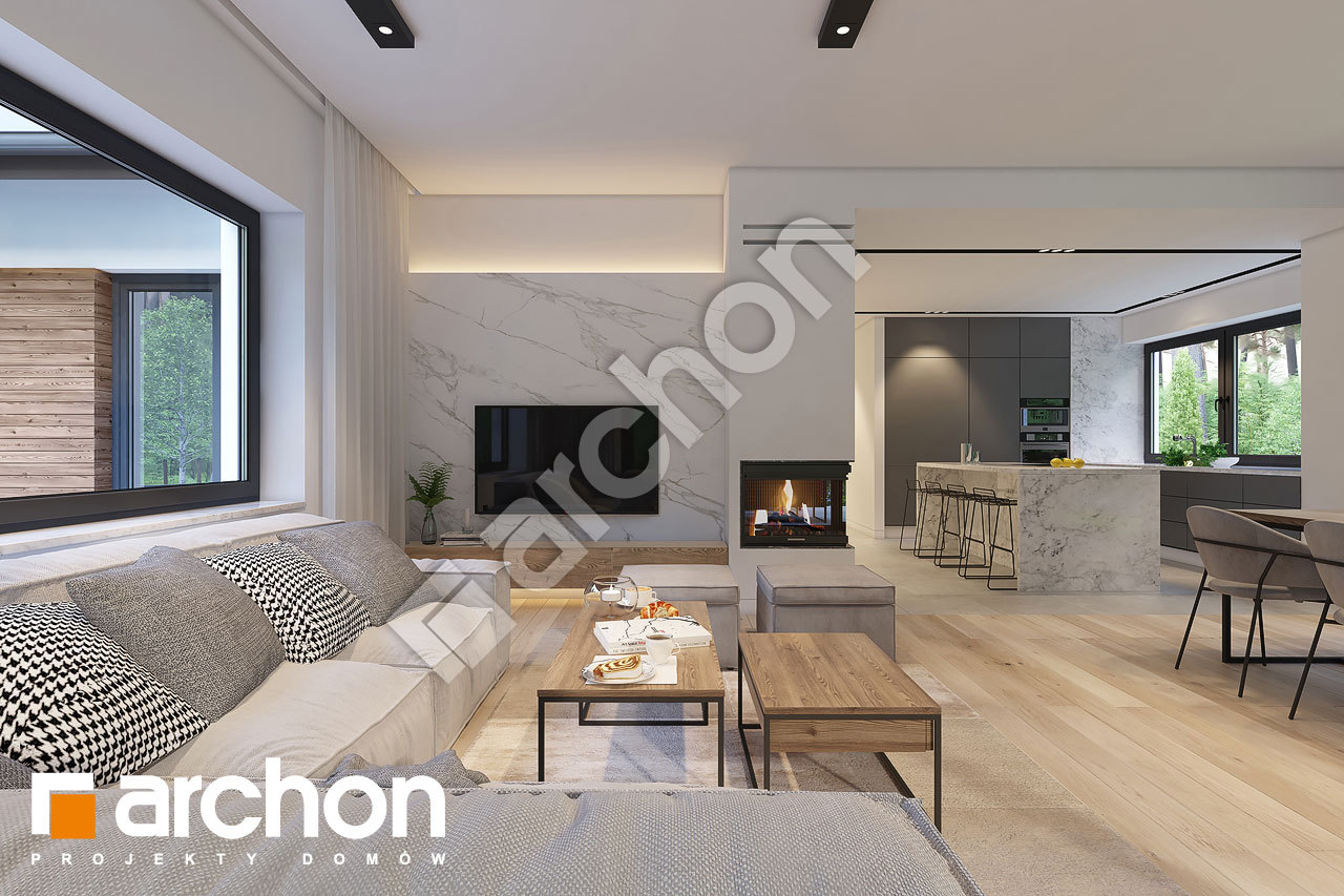 Projekt domu Dom w galach 7 (G) Dane projektu - ARCHON+