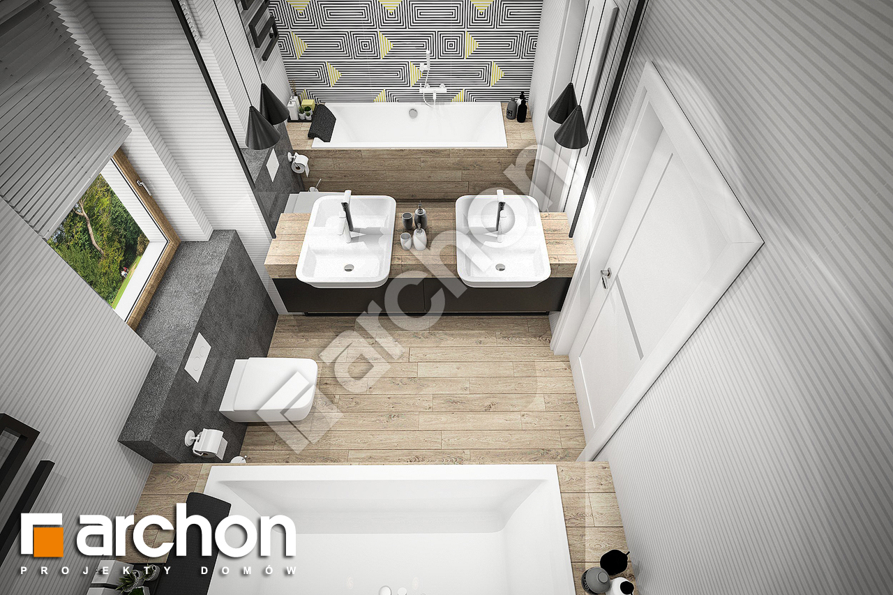 Projekt domu Dom w galach (G) Dane projektu - ARCHON+