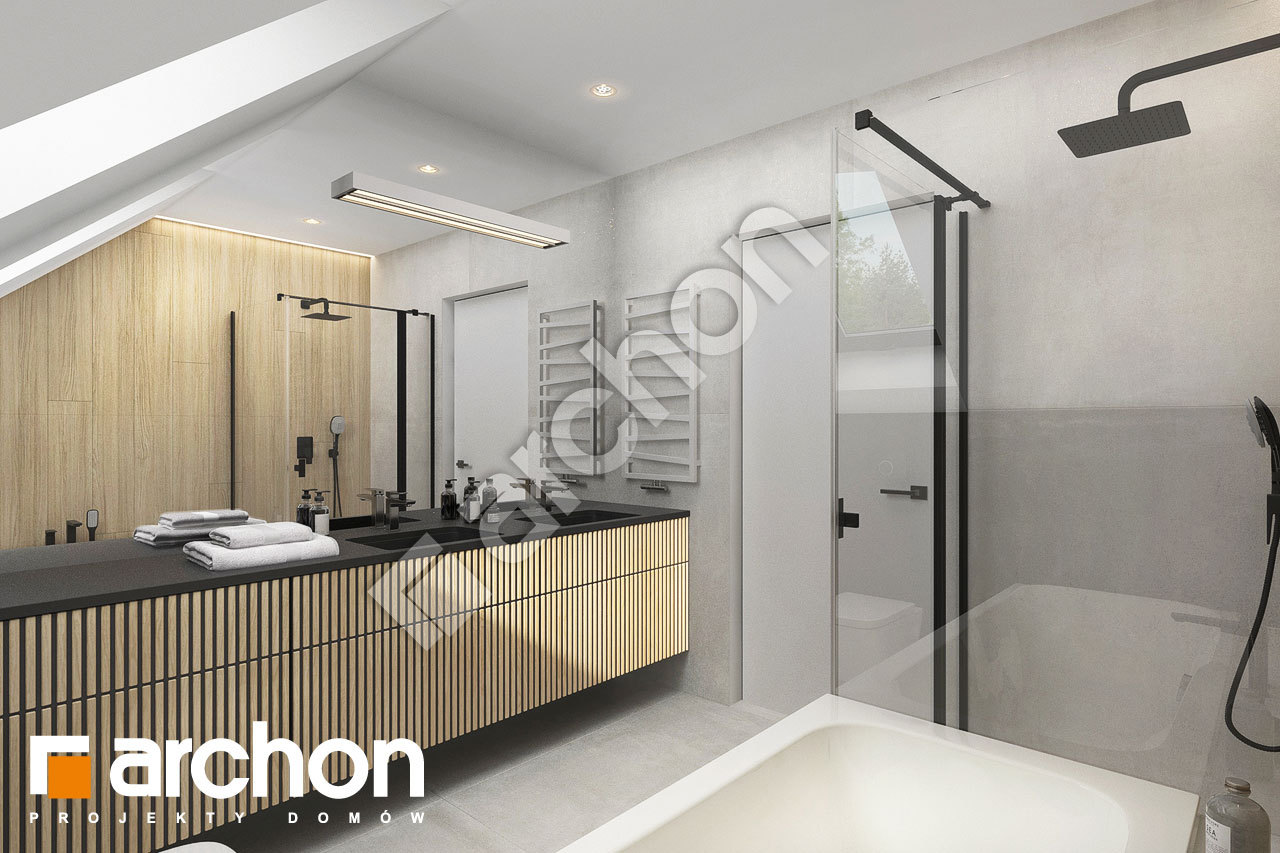 Projekt domu Dom w arekach (G) Dane projektu - ARCHON+