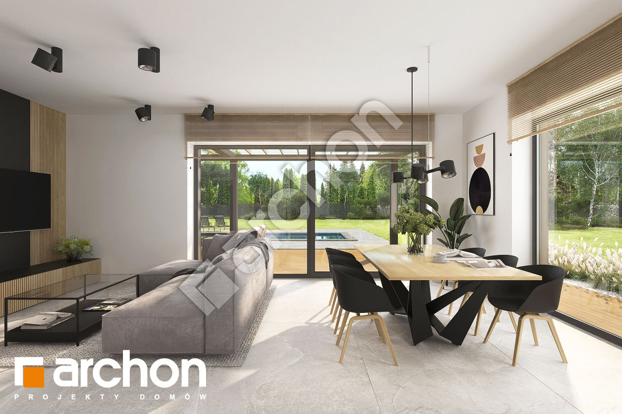 Projekt domu Dom w arekach (G) Dane projektu - ARCHON+