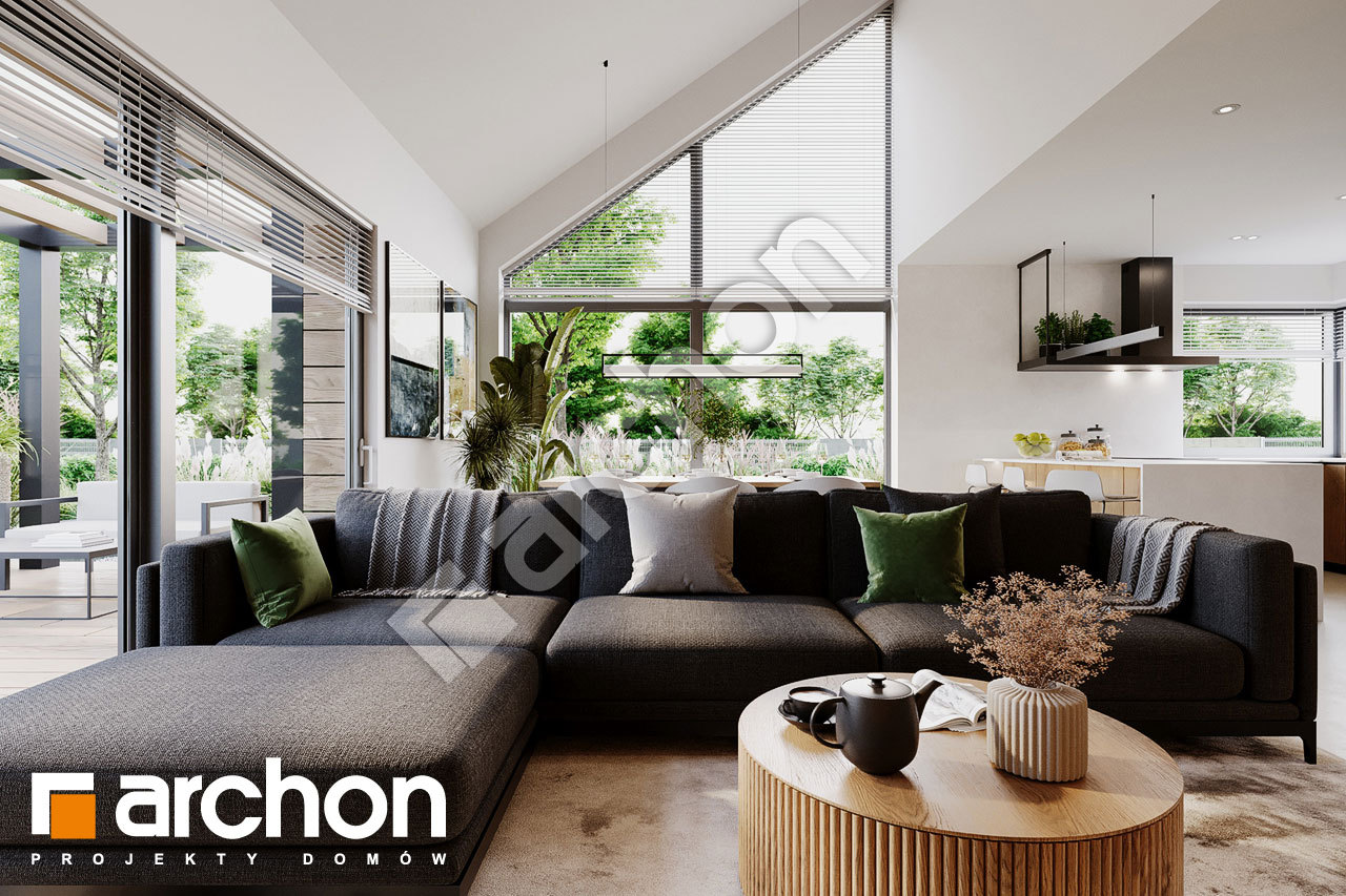 Projekt domu Dom w kosaćcach 25 (G2) Dane projektu - ARCHON+